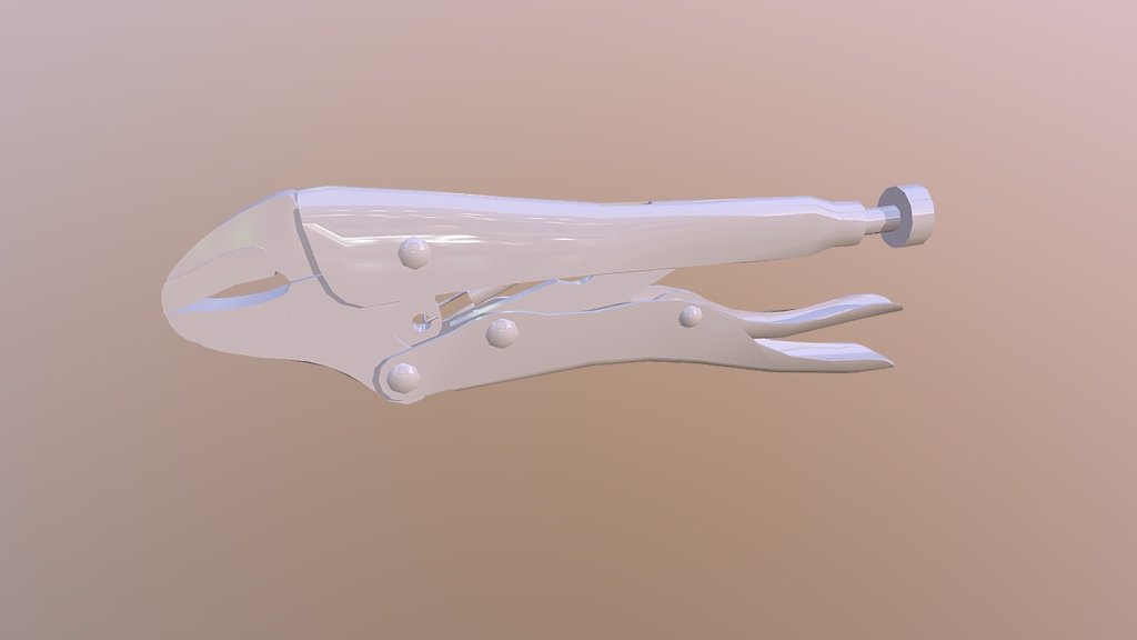 Locking Plier - 3D model by HHoang124 [ea2f00b] - Sketchfab