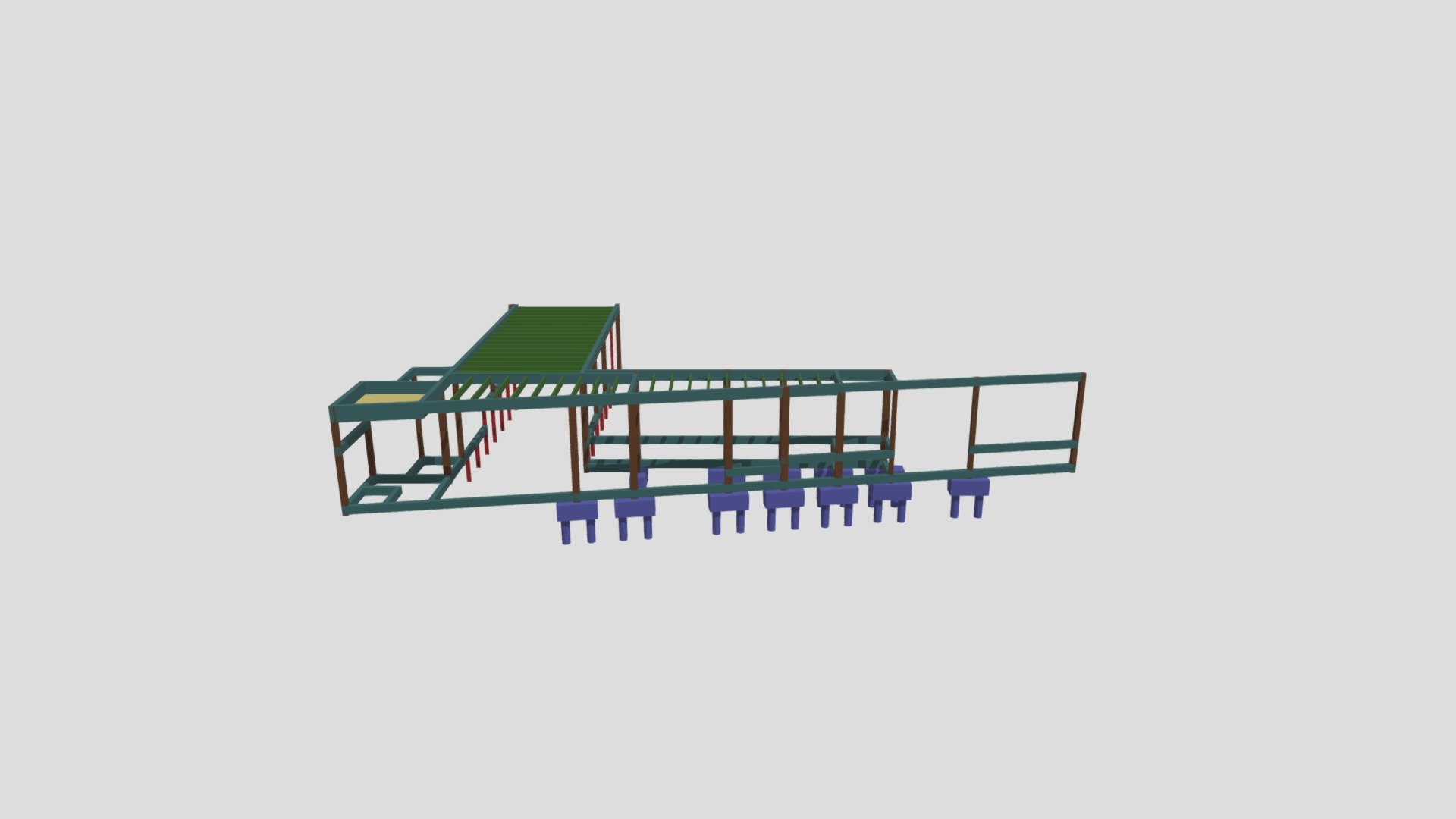 Casa Espanha | Portaria - 3D model by Map Engenharia Estrutural ...