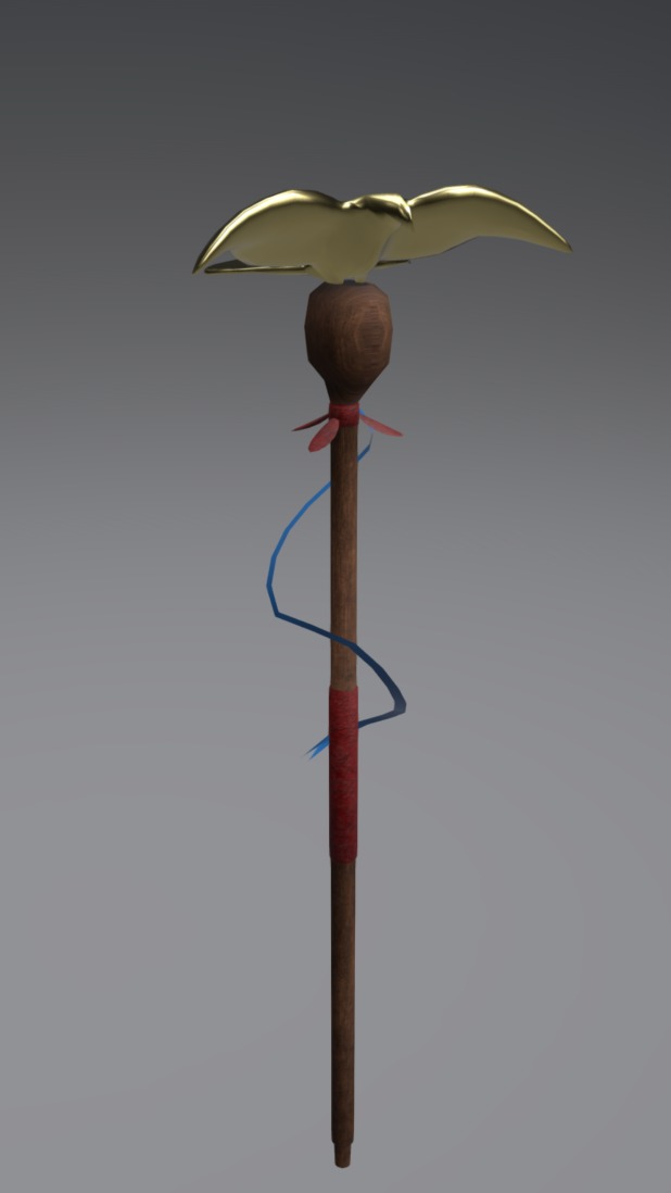 Medivh's Staff - 3D model by hanzohasashi77 [ea3097b] - Sketchfab