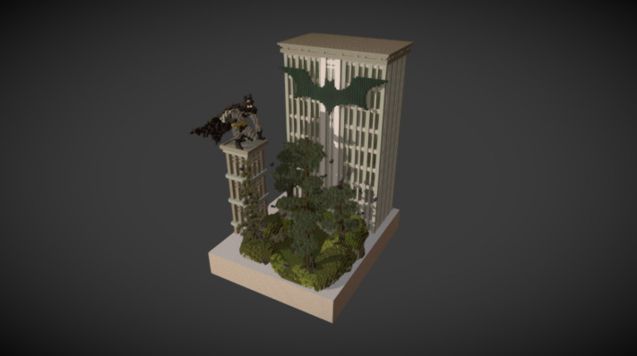 Batman - 3D model by Lordblockmc [ea311c1] - Sketchfab