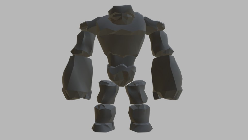 Golem - 3D model by BoloPL [ea31951] - Sketchfab