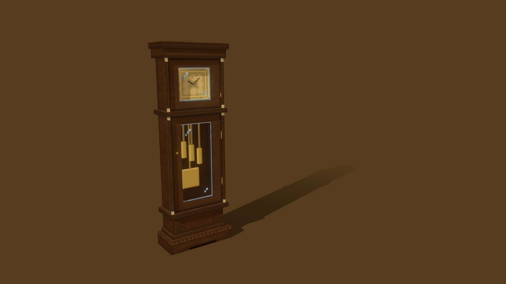 Grandfather clock - 3D model by bob1754 [ea32ea4] - Sketchfab
