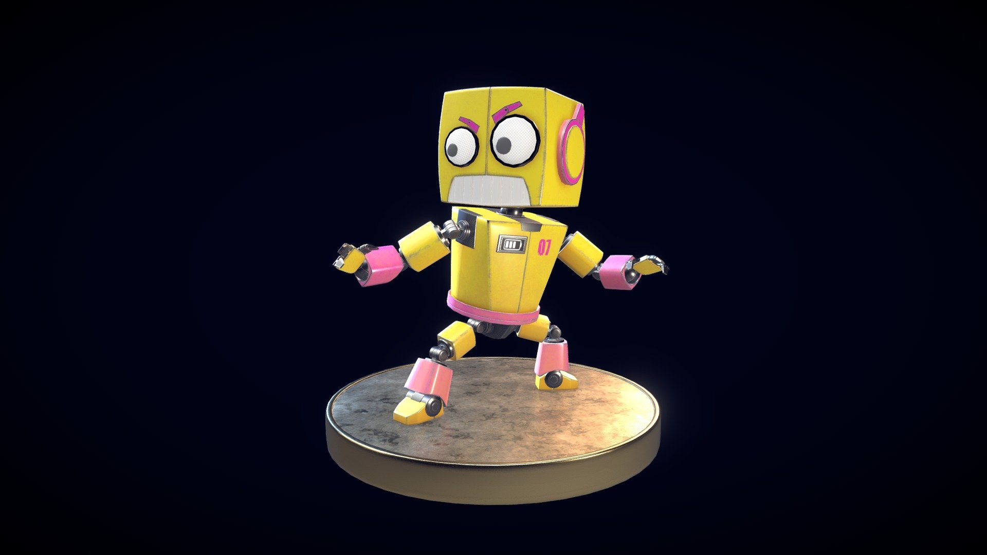 Toy Blitz Robot - Buy Royalty Free 3D model by efrenfreeze [ea34d59 ...