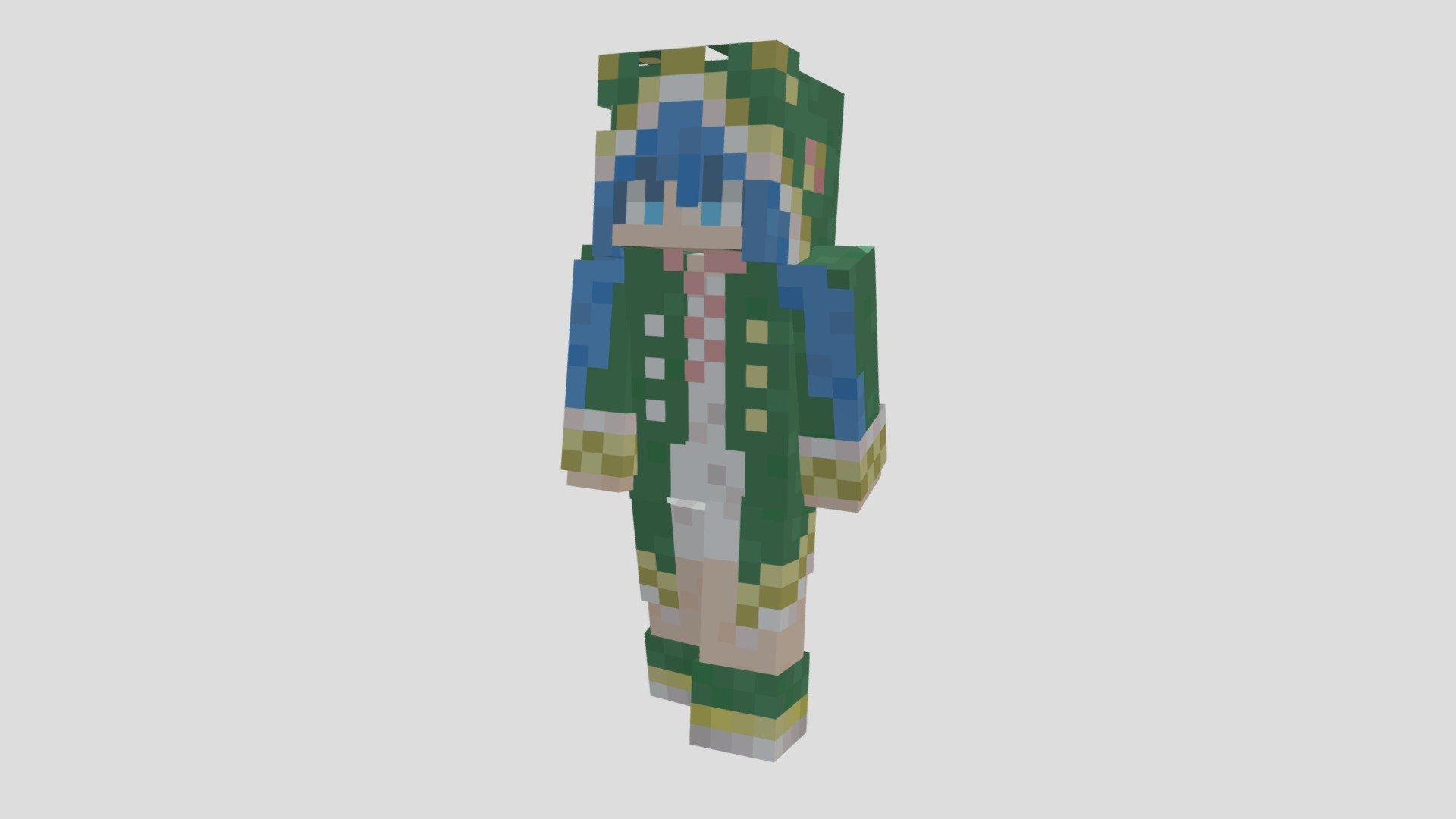 Yoshino Himekawa - Date A Live Minecraft Skin - Download Free 3D model ...