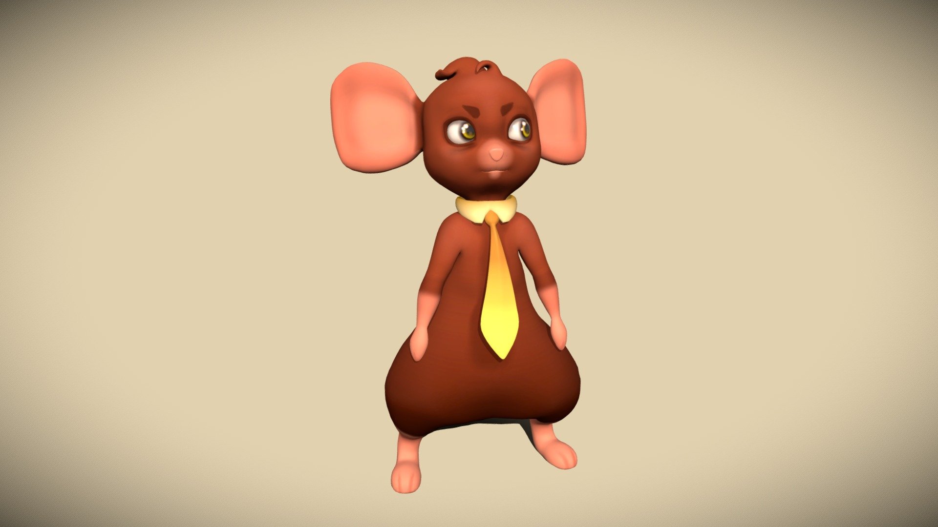 Red The Mouse - 3D model by Max.Edberg [ea3666e] - Sketchfab