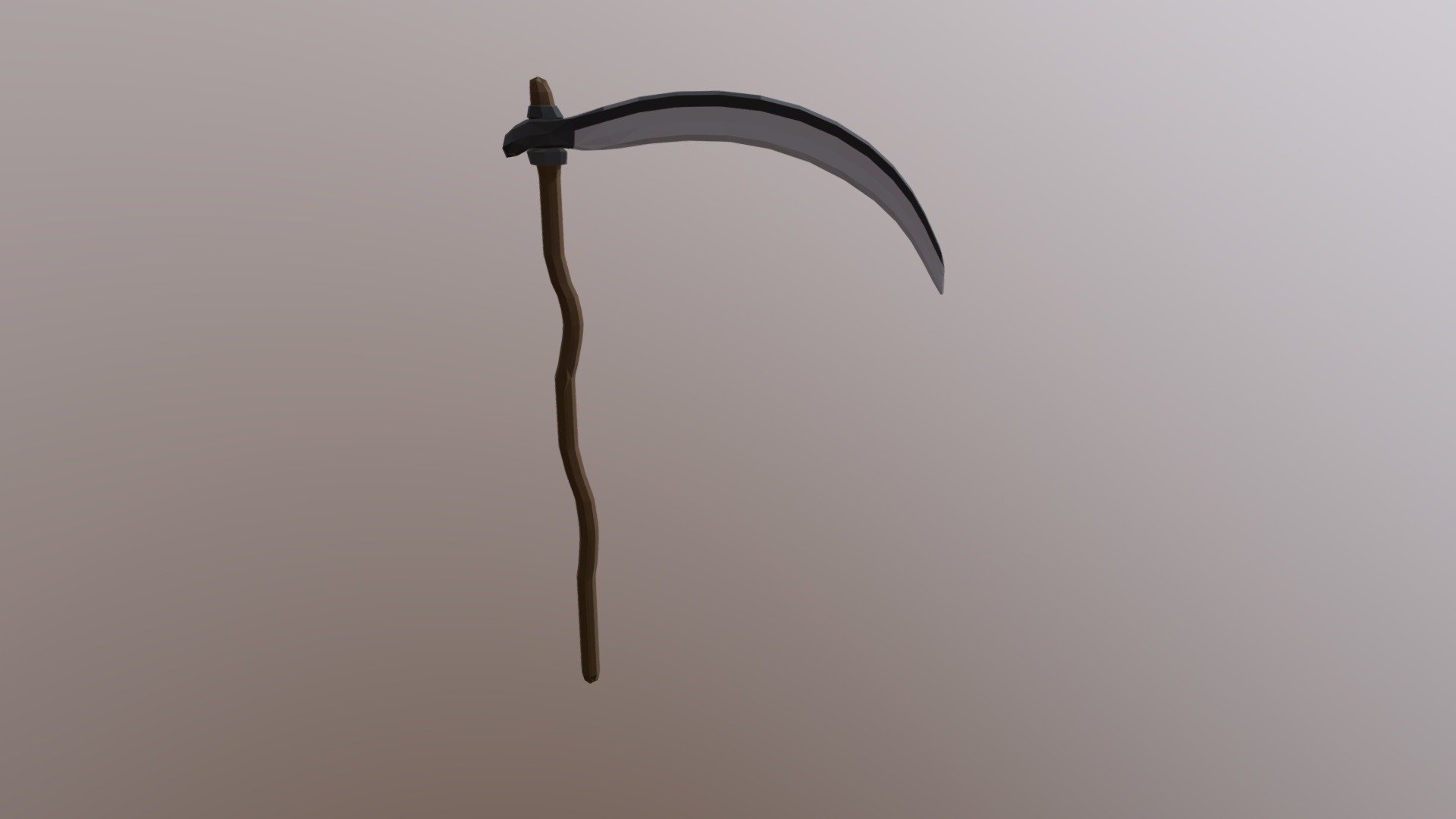 Foice - 3D model by CesarMotta [ea378b3] - Sketchfab
