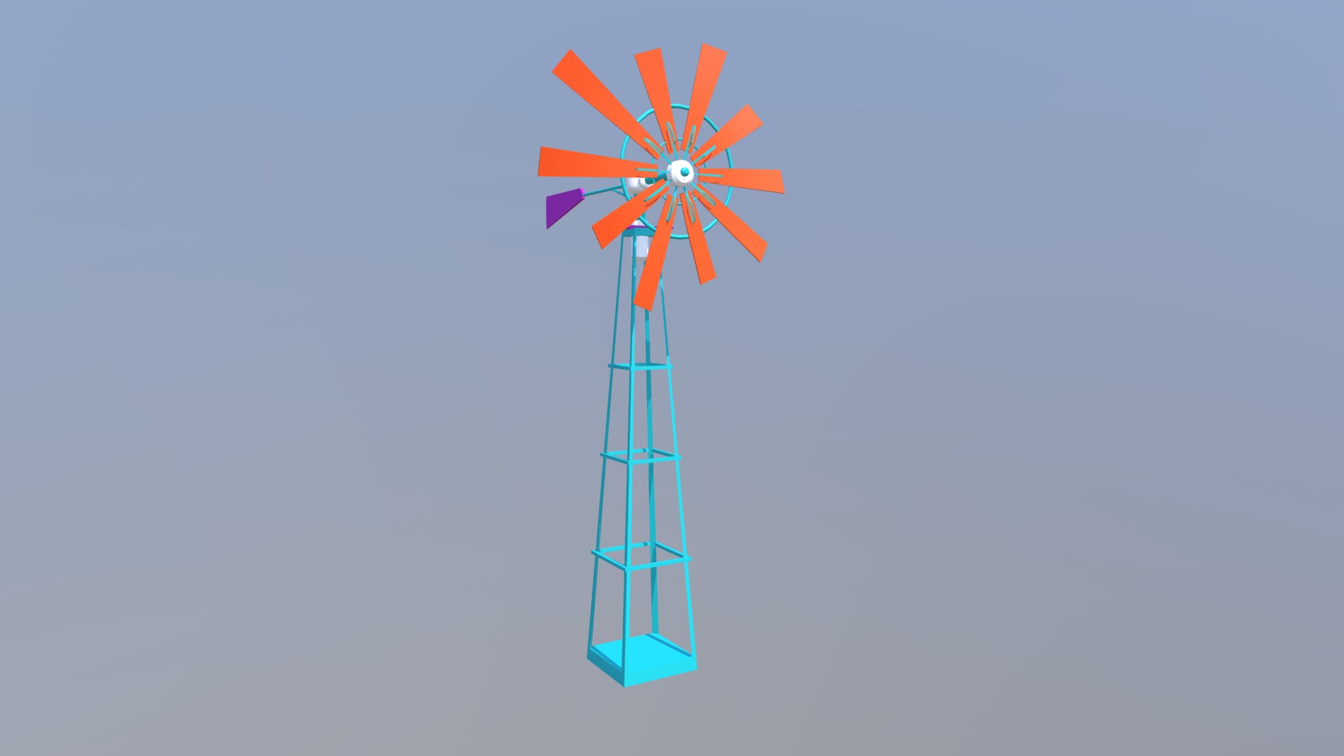 Windmill - 3D model by Emikki [ea379ed] - Sketchfab