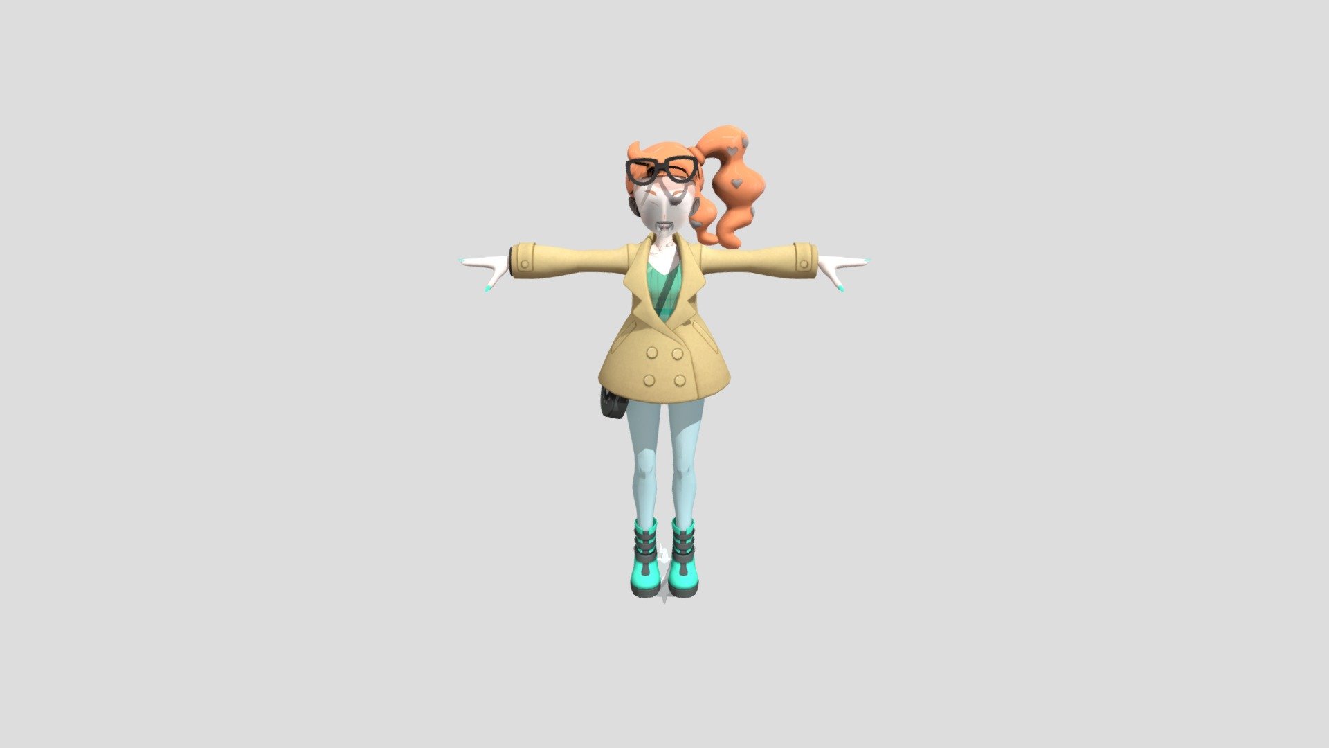 Nintendo Switch Pokemon Sword Shield Sonia Download Free 3d Model