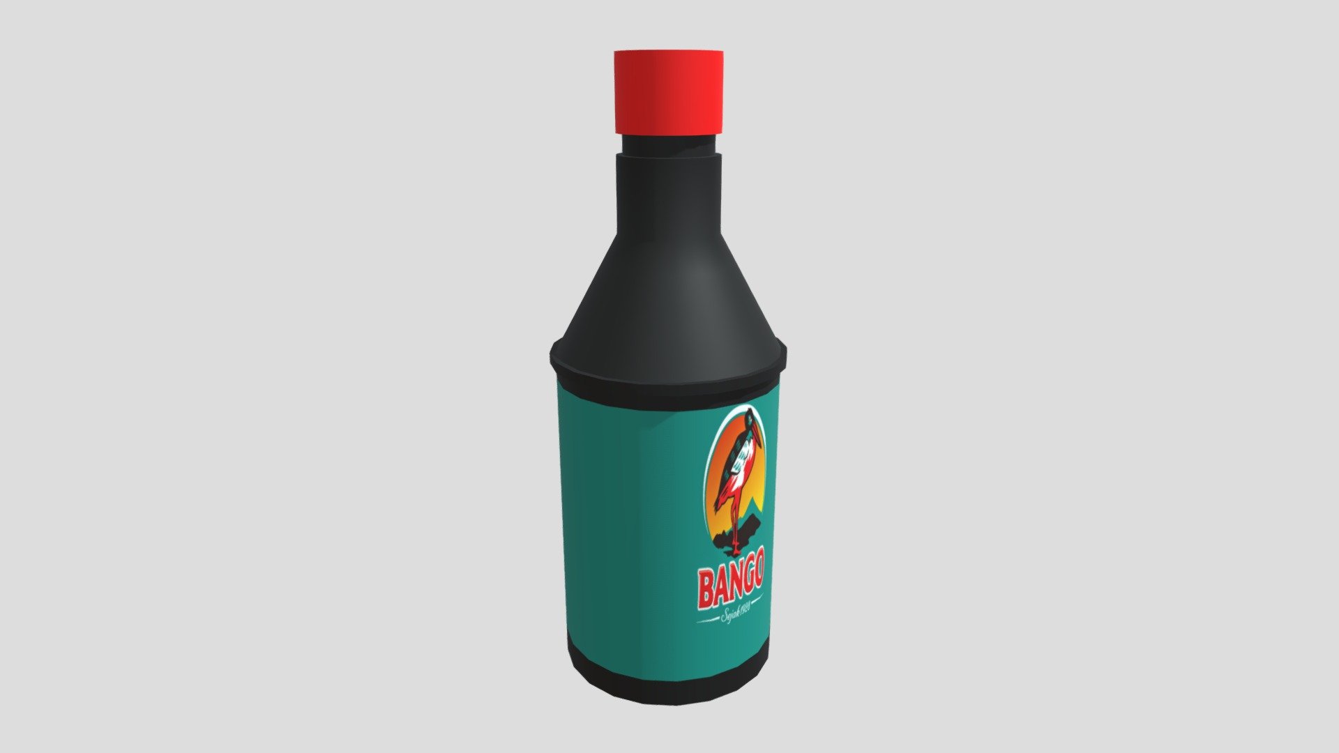 Botol Kecap Bango 20SA1096_Atmaja JNK_V3D - 3D model by atmajajnk ...