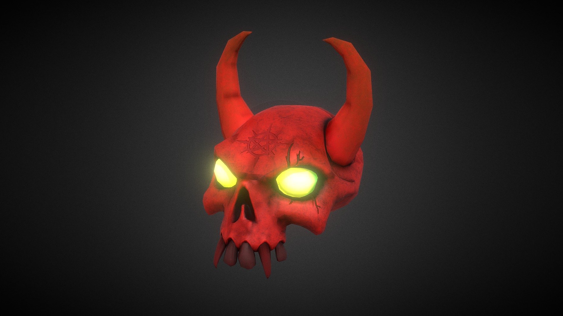 Demon Skull - 3D model by MoInk [ea3f167] - Sketchfab