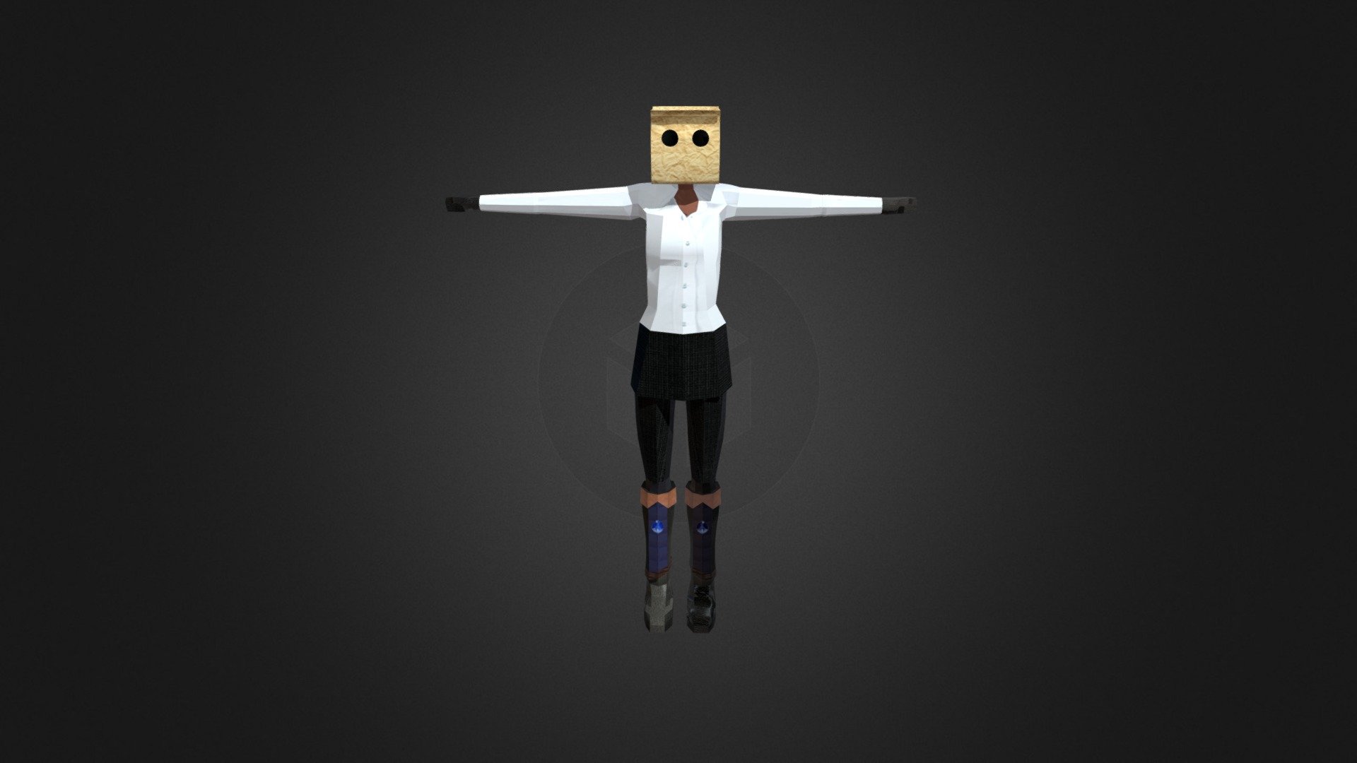 Julia_Character#2 - Download Free 3D model by David.Deng [ea3fc1b ...