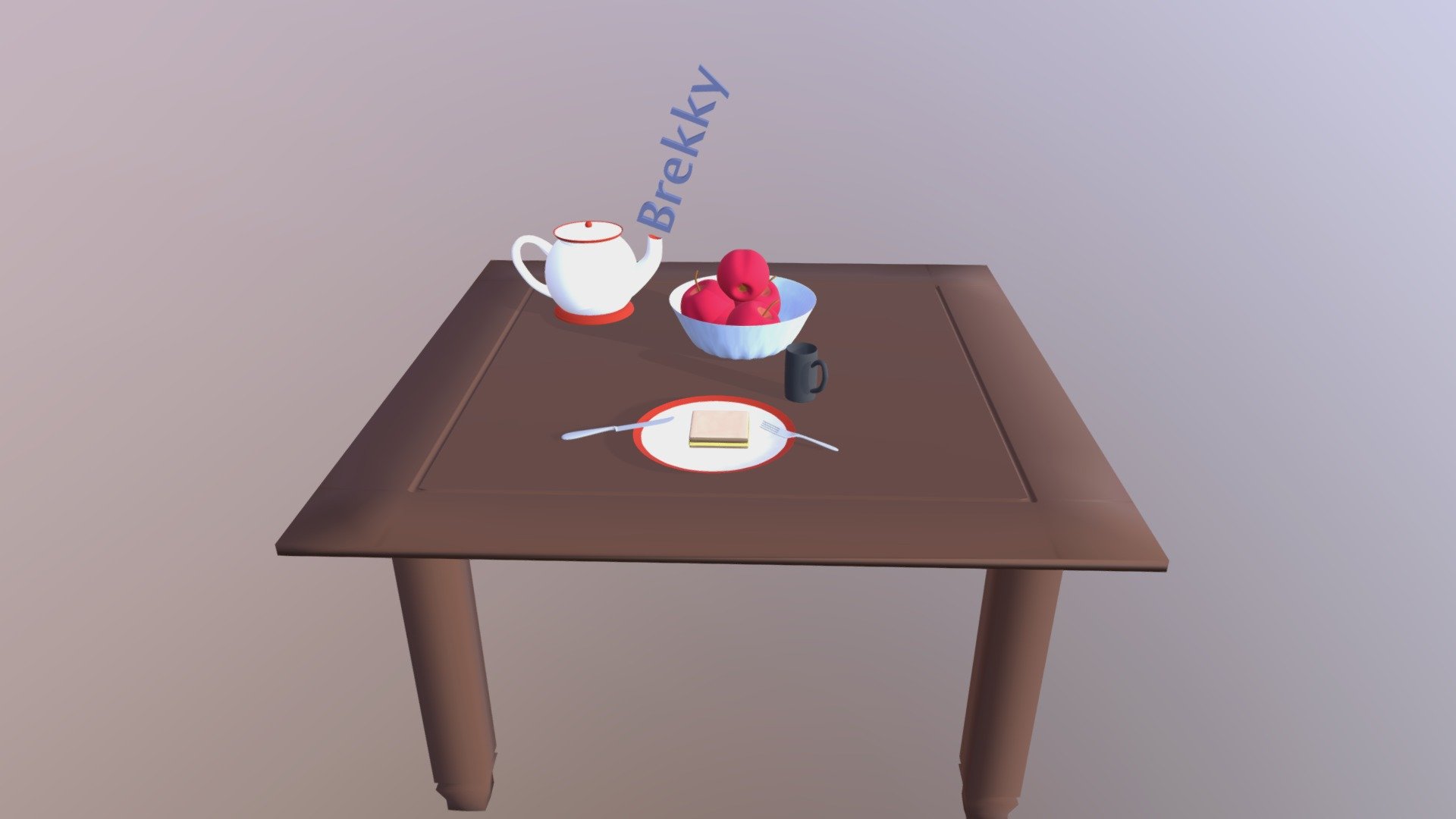 Brekky - 3D model by Martinion [ea3fd19] - Sketchfab