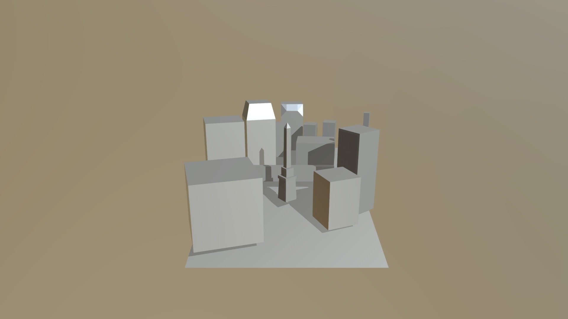 Environment Block Out - Download Free 3D model by emwesterfeld [ea40052 ...
