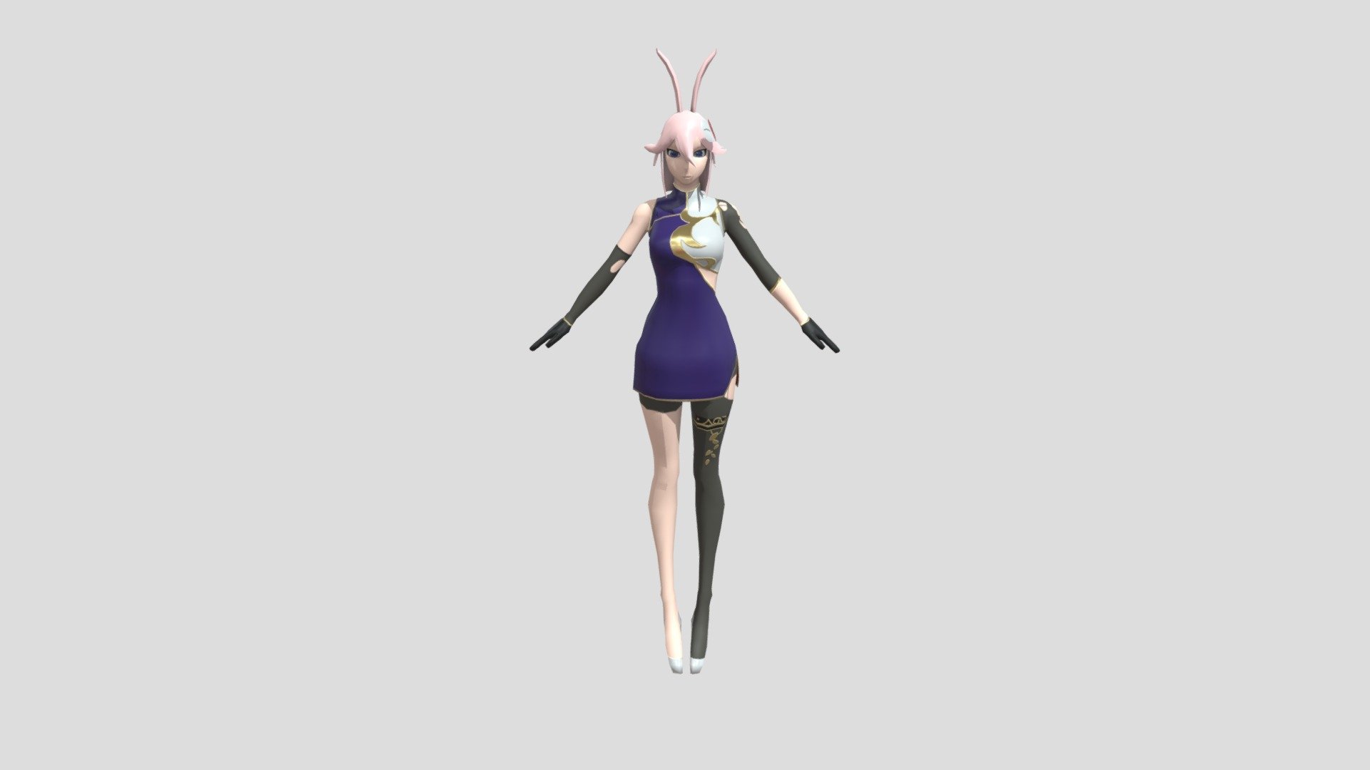 Sakura (First character model) - Download Free 3D model by ksmit655 ...