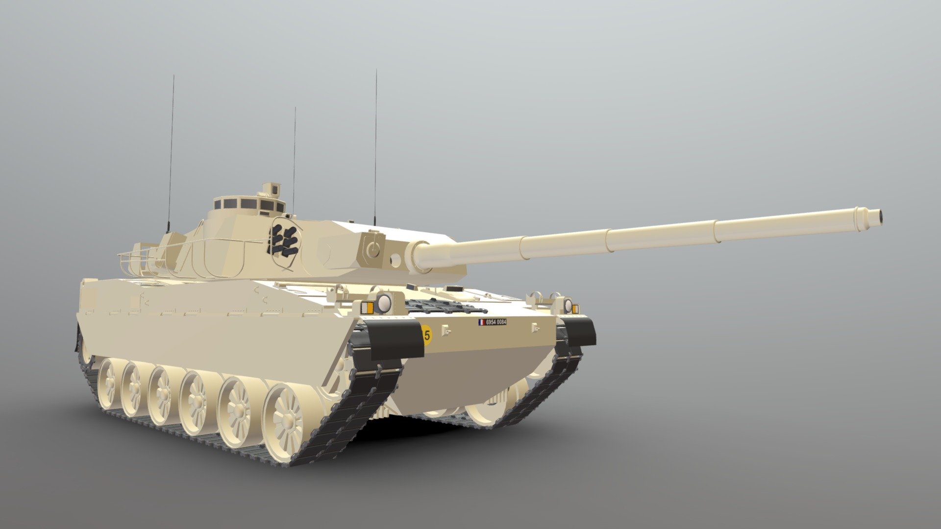 French AMX-40E4 - Download Free 3D model by 42manako [ea430a5] - Sketchfab