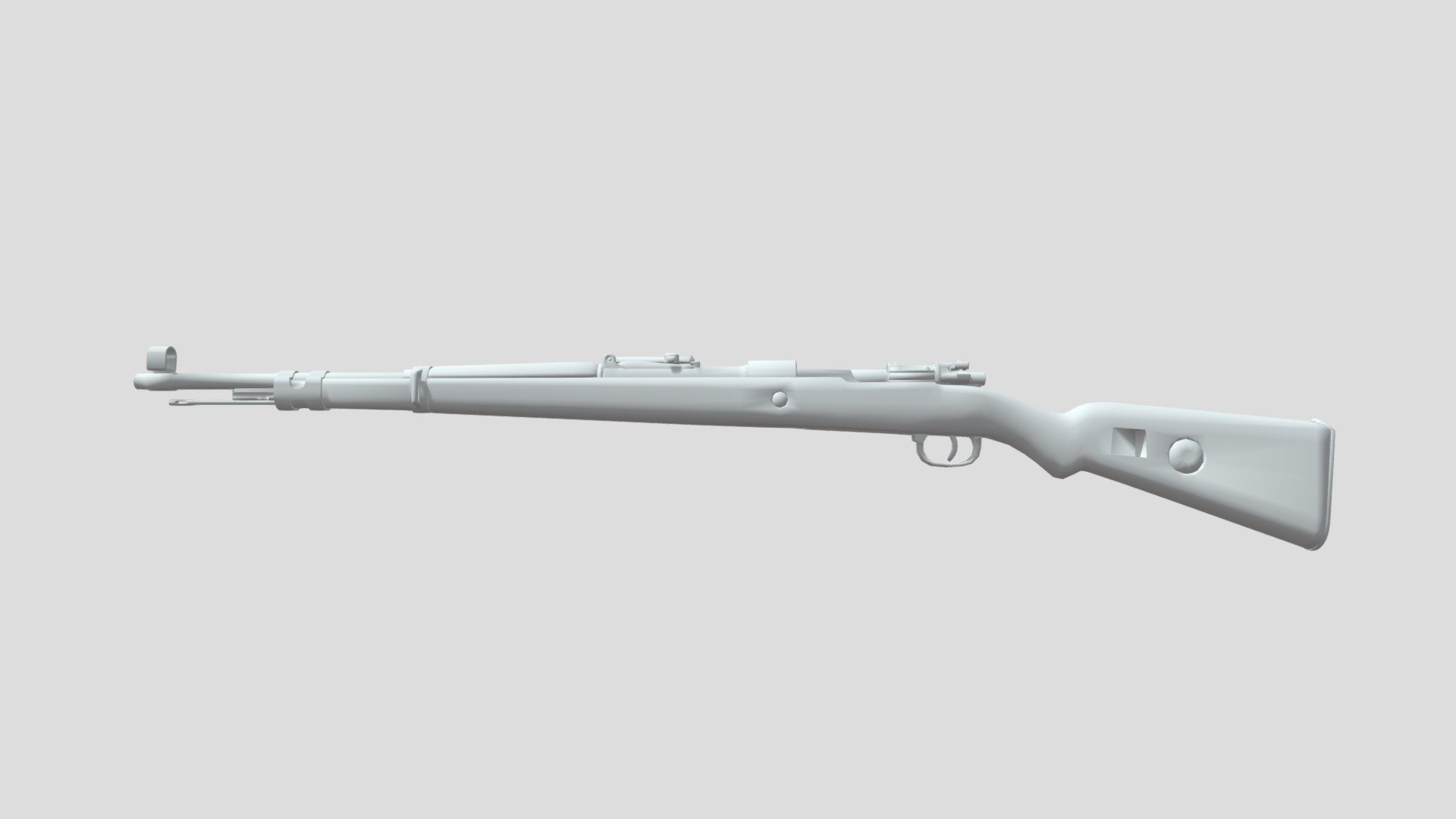 Kar98k - Download Free 3D model by The Unknown... (@1514112) [ea43283 ...