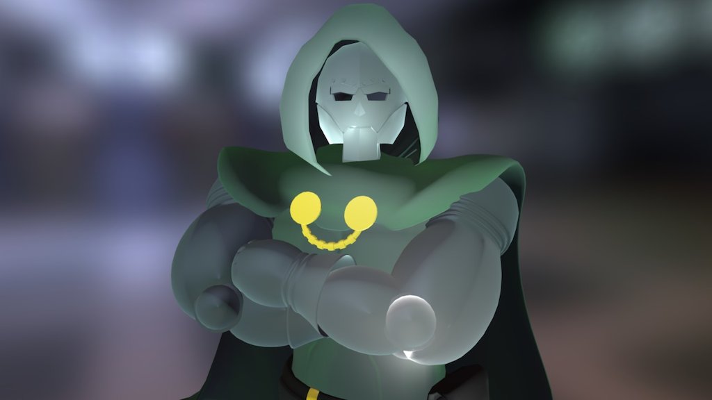 Dr. Doom - 3D model by gioiarobert5 [ea432df] - Sketchfab