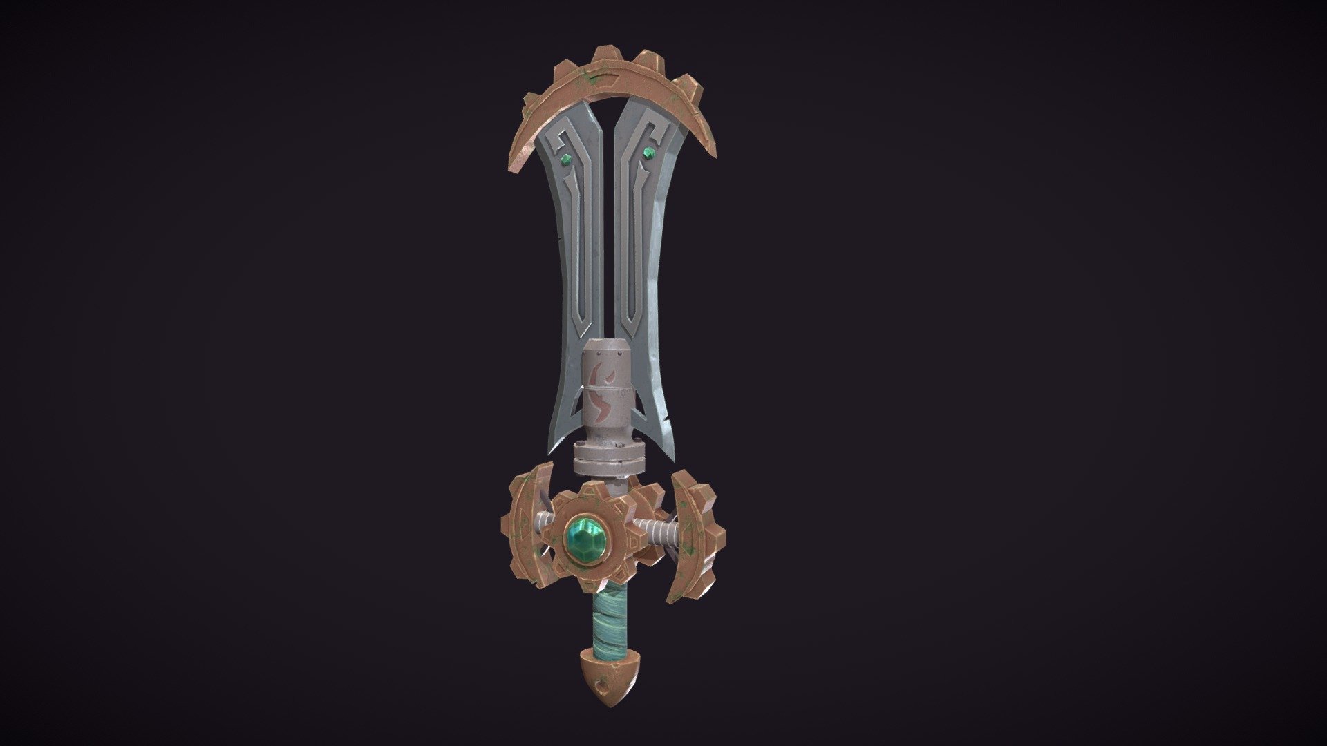 Ruina - The ShieldBreaker - 3D model by felopezart [ea4376d] - Sketchfab
