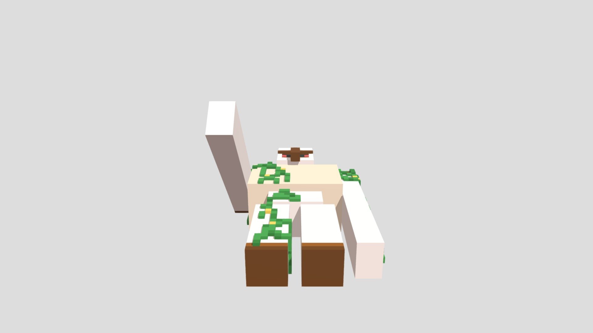 Minecraft - Iron Golem - Download Free 3D model by ivanipc012 [ea43876 ...
