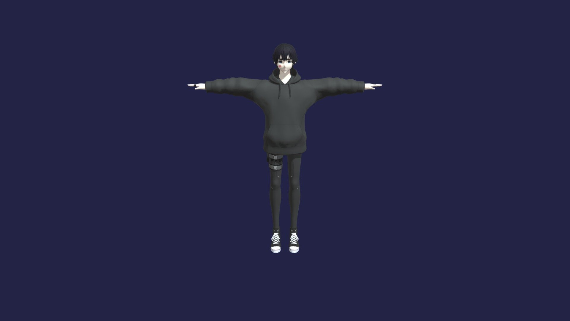 anime style male character - Download Free 3D model by A3i [ea4402a ...