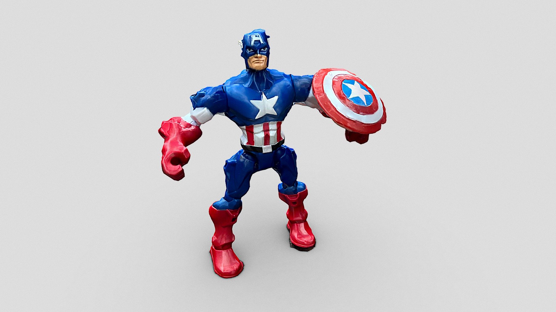 Day 347: Marvel - Captain America - Download Free 3D model by Emm ...