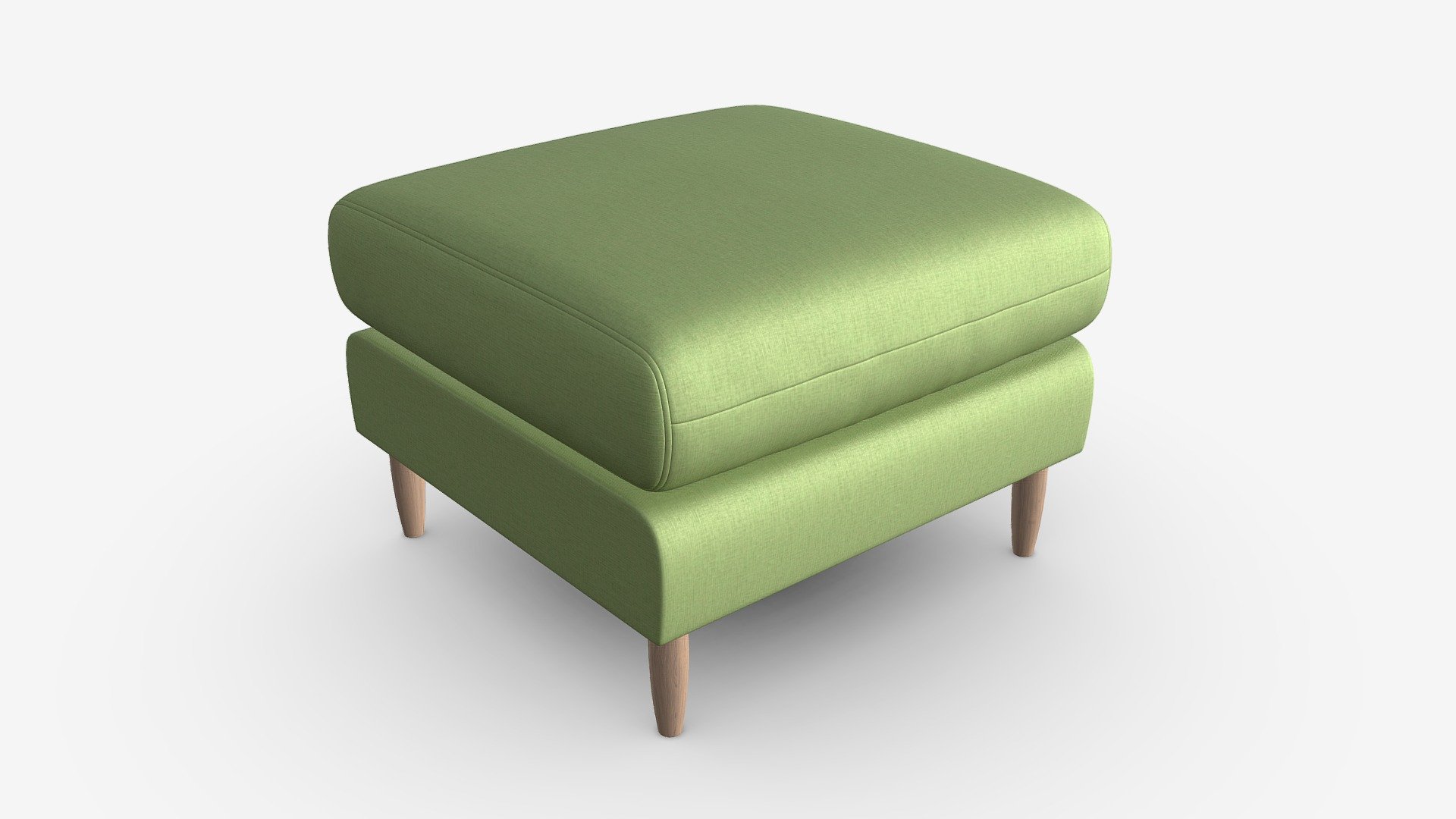 Footstool Ercol Loreta - Buy Royalty Free 3D model by HQ3DMOD ...