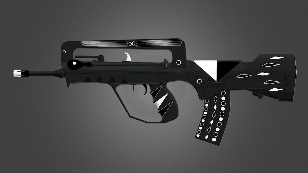 FAMAS | EQUILIBRIUM (Normal map) - 3D model by ISterKula [ea45fdc ...