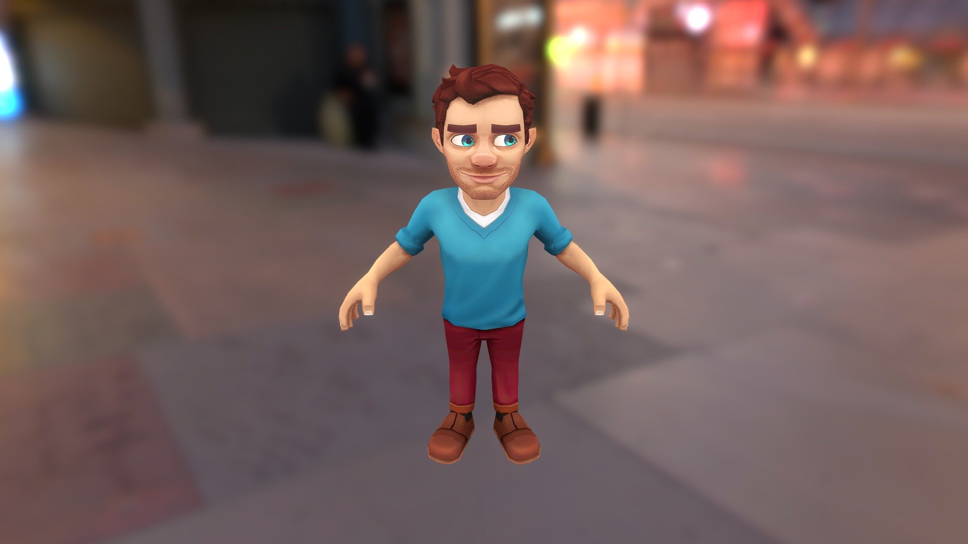 Brad - MODEL+TEXTURE BY MIHA VOZELJ - InternalTT - 3D model by ...
