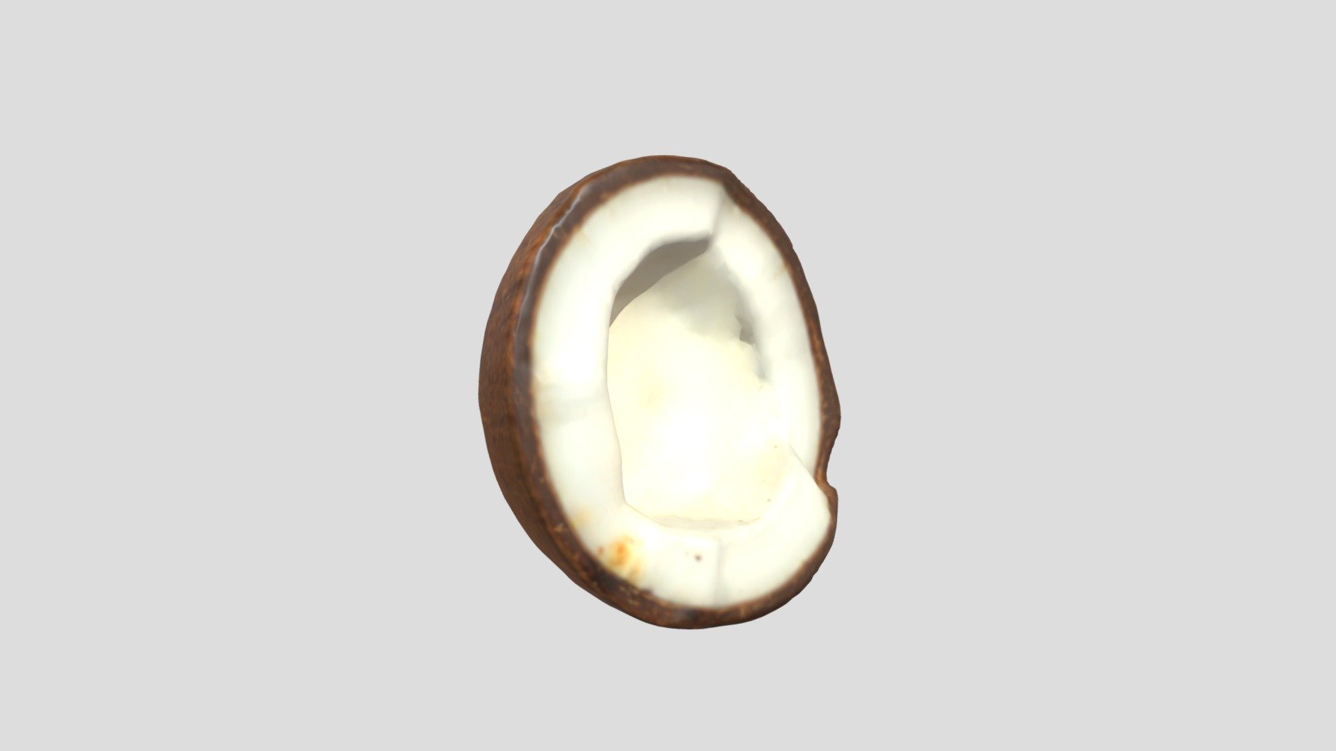 Half Coconut - Buy Royalty Free 3D model by SieluRoho [ea4b8cf ...