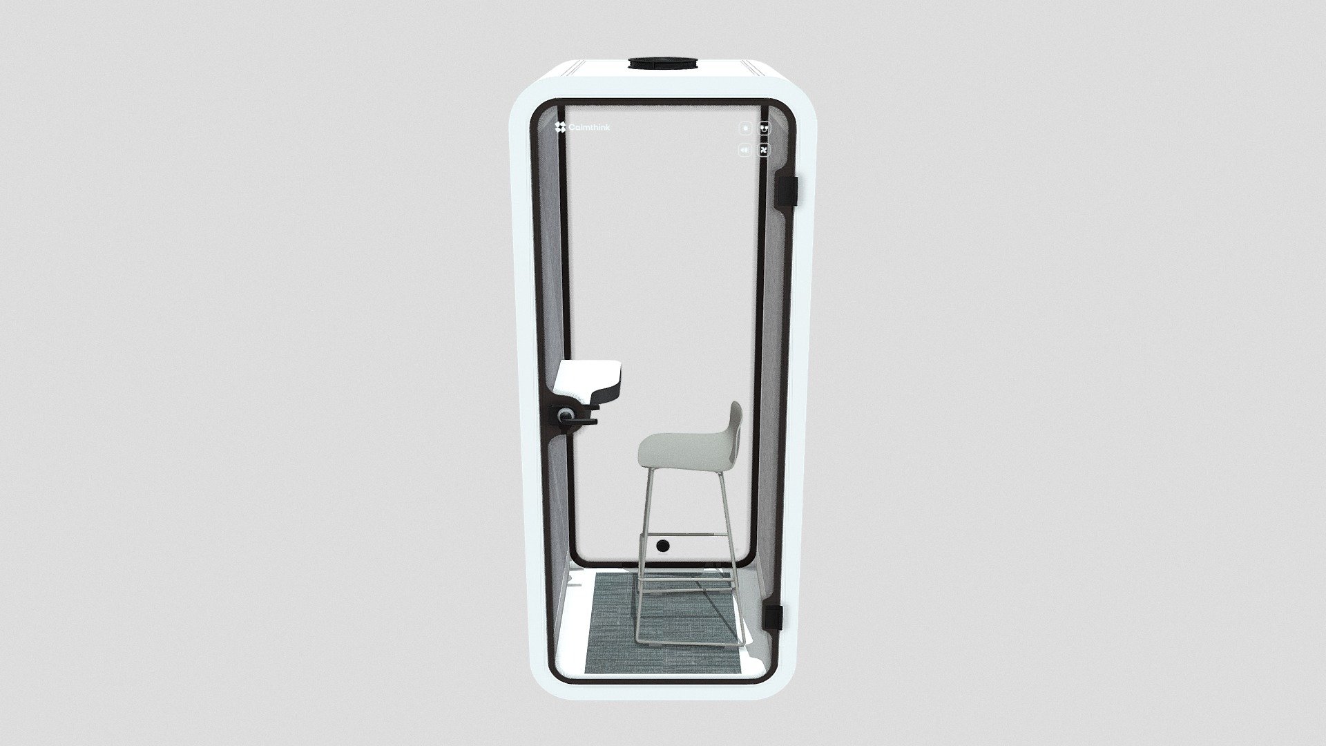 Office Phone Booth - 3D model by lilwater [ea4b91f] - Sketchfab