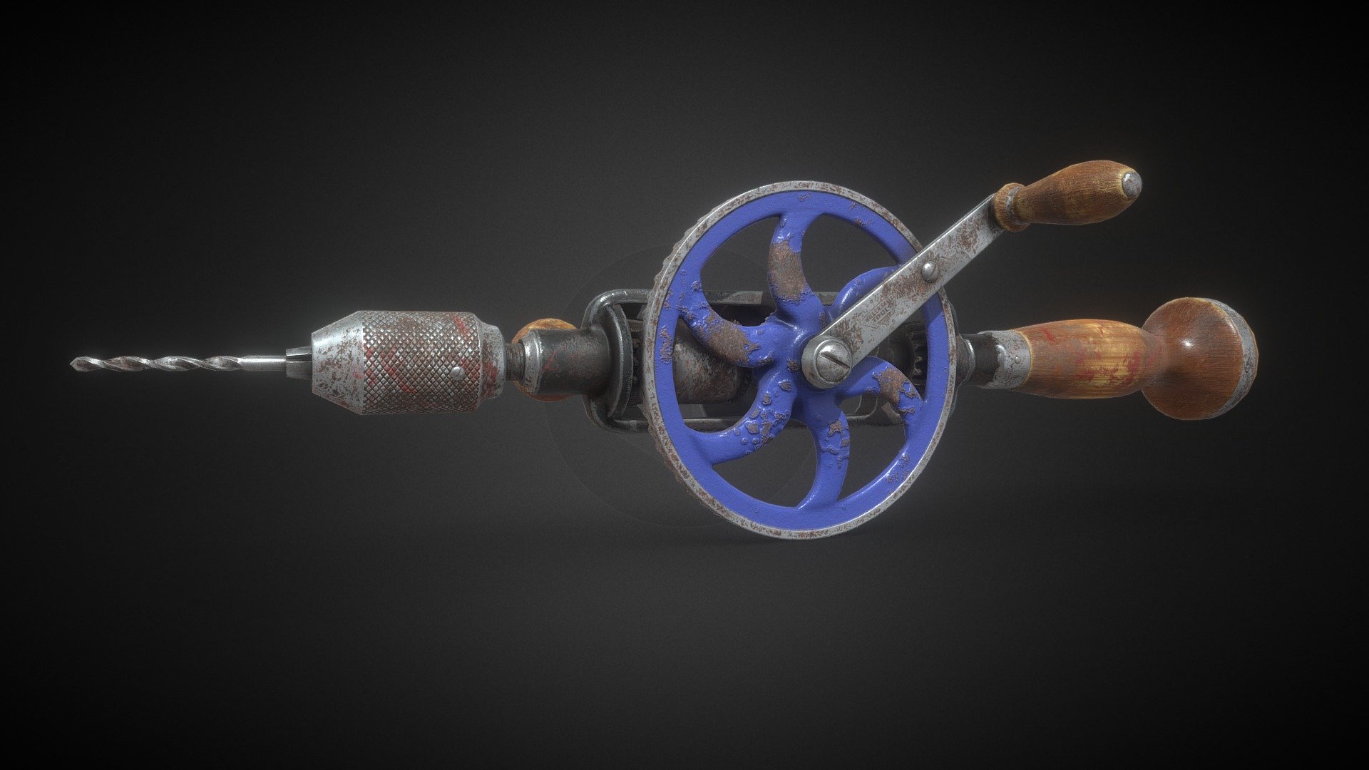 Millers Falls Drill - Texture Assignment [DAE] - 3D model by Emma Bosque-Neron (@emmabn ...