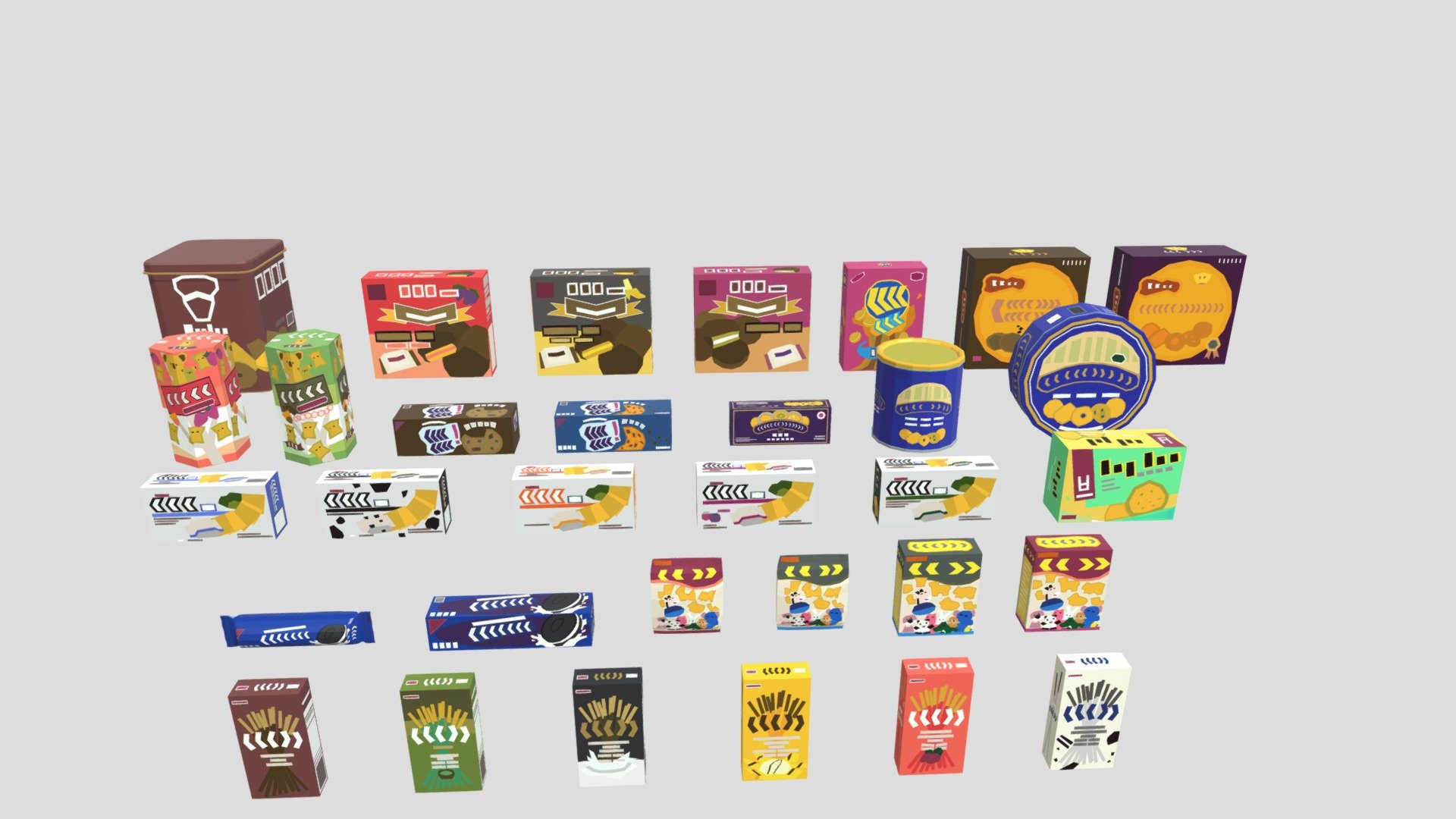 Biscuit - Buy Royalty Free 3D model by businessyuen [ea4c789 ...