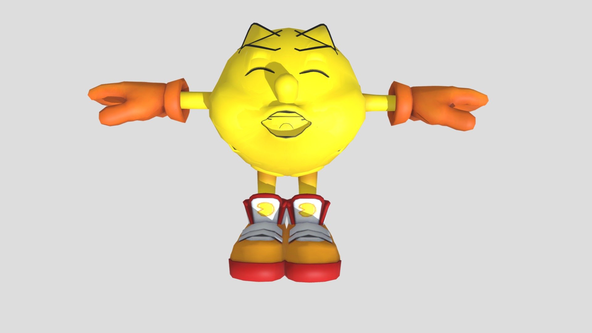 Wii - Pac- Man Party - Pac- Man - 3D model by Jones El Robot🤖 (@vicho ...