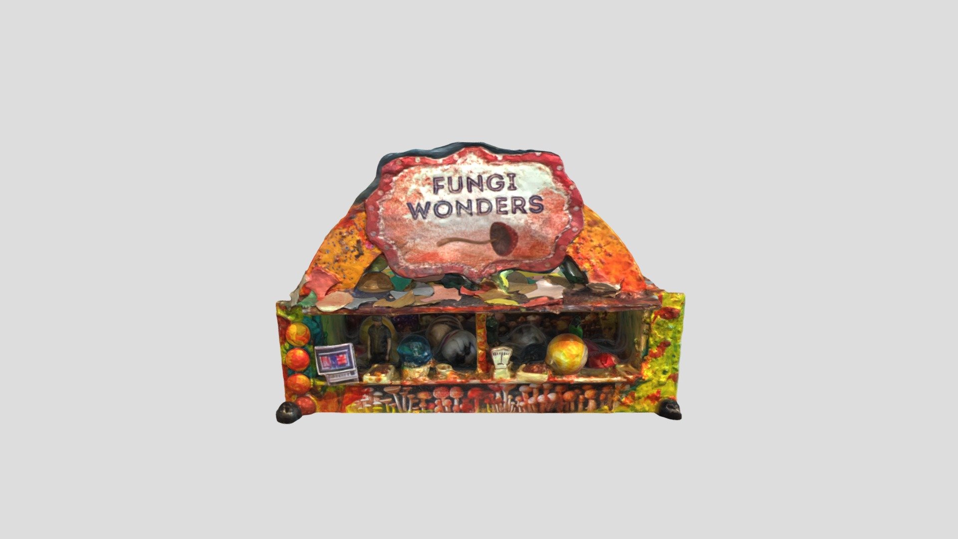 Fungi Wonders (New Scan) - Download Free 3D model by hhass083 [ea4f833 ...