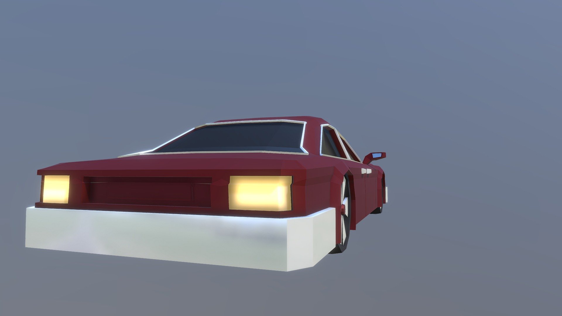 Low Poly Car - 3D model by bossaa [ea501d8] - Sketchfab