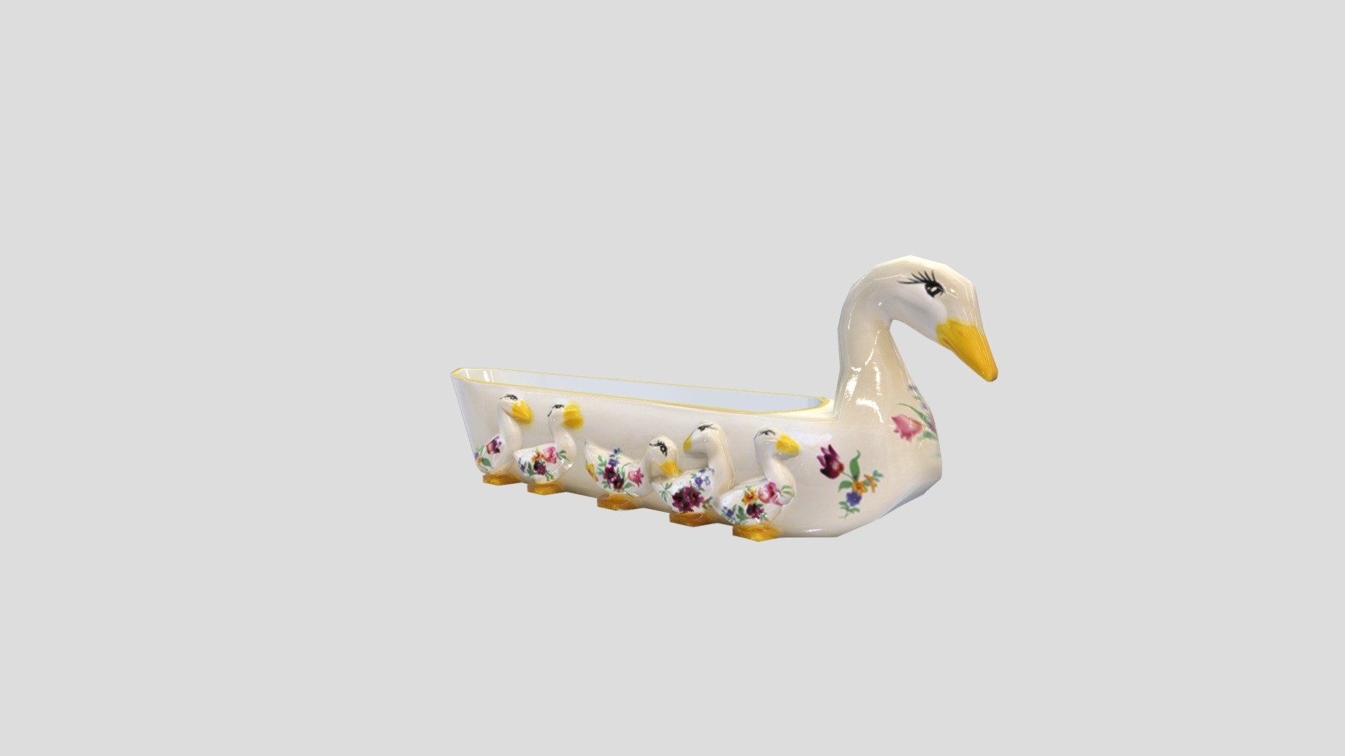 SWEET TOUCH CERAMIC-01 Duck Spoon Place - Download Free 3D model by ...