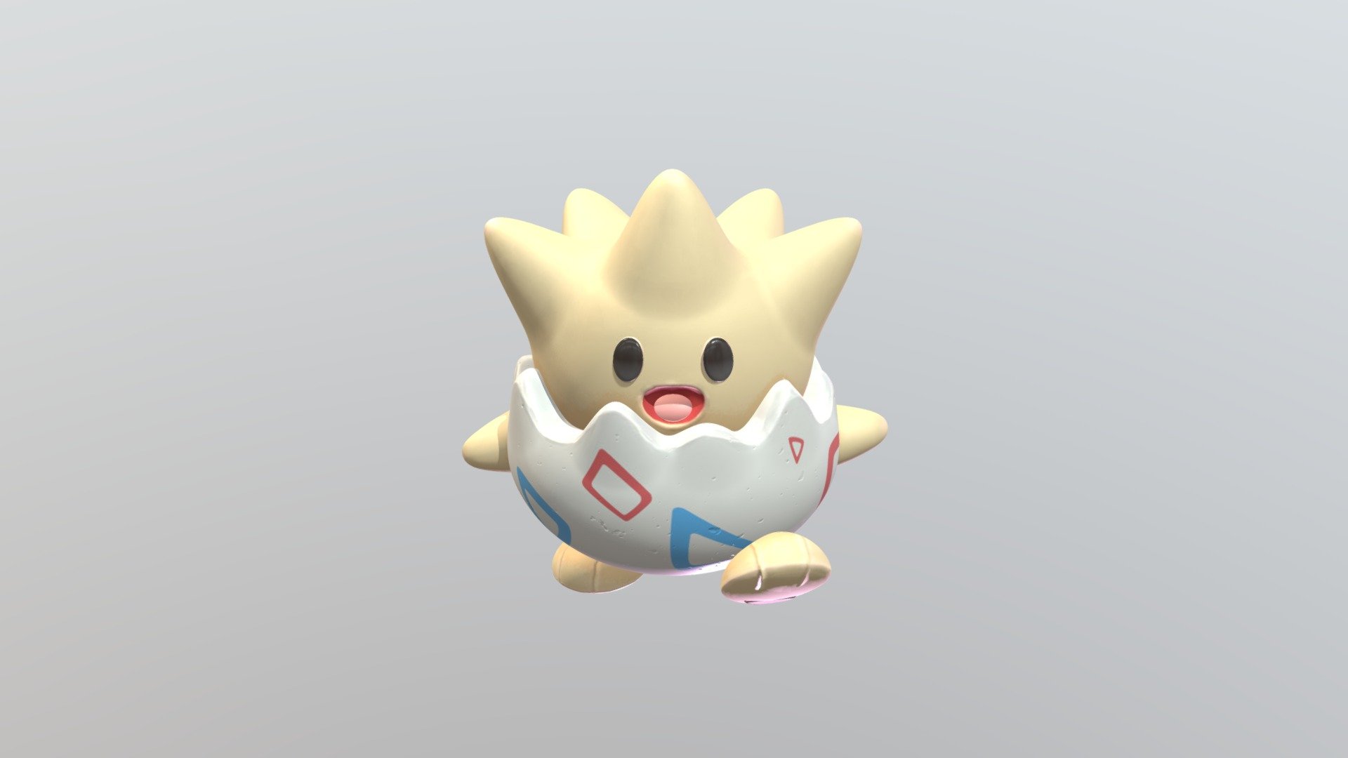 Pokemon Togepi - Download Free 3D model by ghost_996 [ea5285a] - Sketchfab