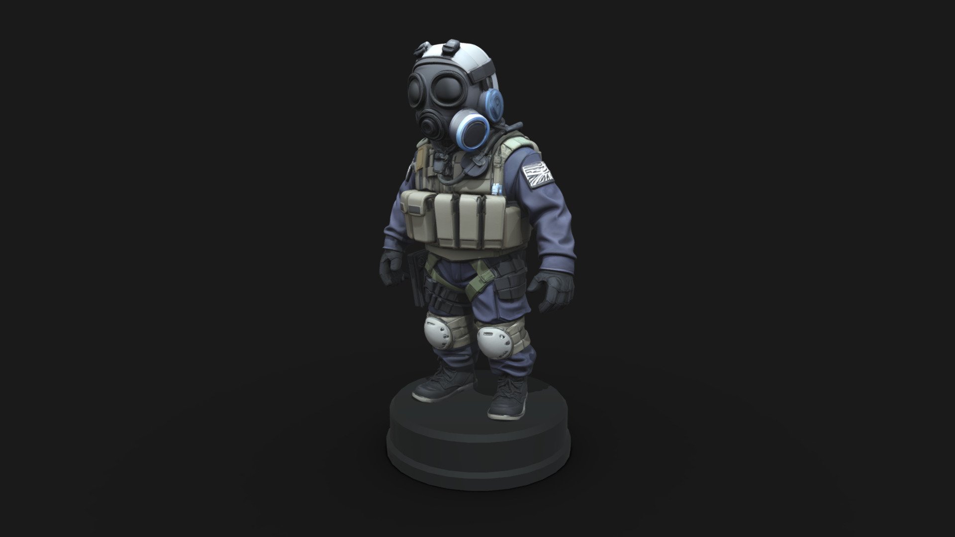 CS2 SAS character - 3D model by ardaatilgan (@arda0atilgan) [ea52f33 ...