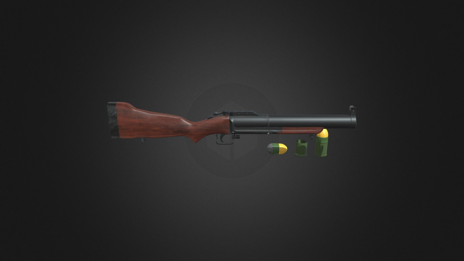 Grenade-launcher M79 - Download Free 3D model by balaganila [ea54d16 ...