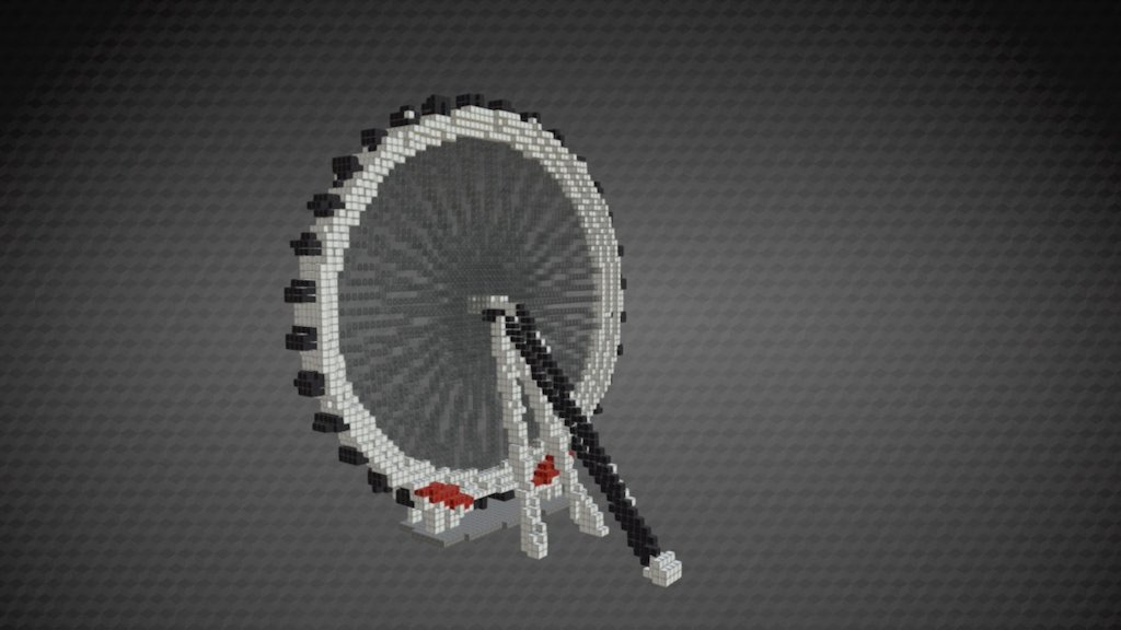 London Eye - 3D model by CraftMaster Software (@craftmaster) [ea55f73 ...