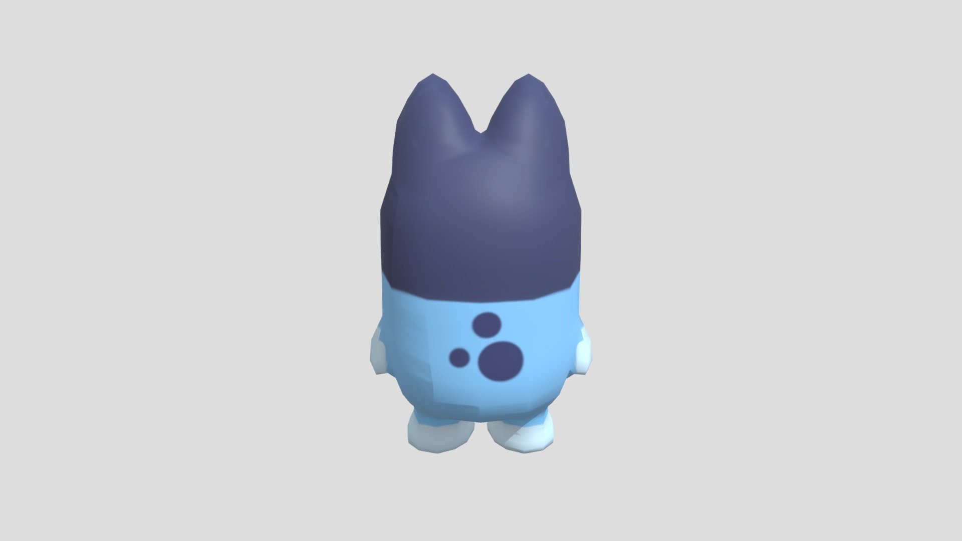 Baby Bluey by Clara Dias - 3D model by suricamingo [ea56838] - Sketchfab