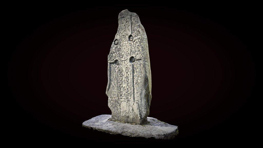 Pictish Stone, Logierait Churchyard, Perthshire - Download Free 3D ...