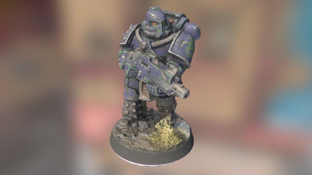 Alpha Legion Effrit - 3D model by Mixed Reality Lab (@MixedRealityLab ...