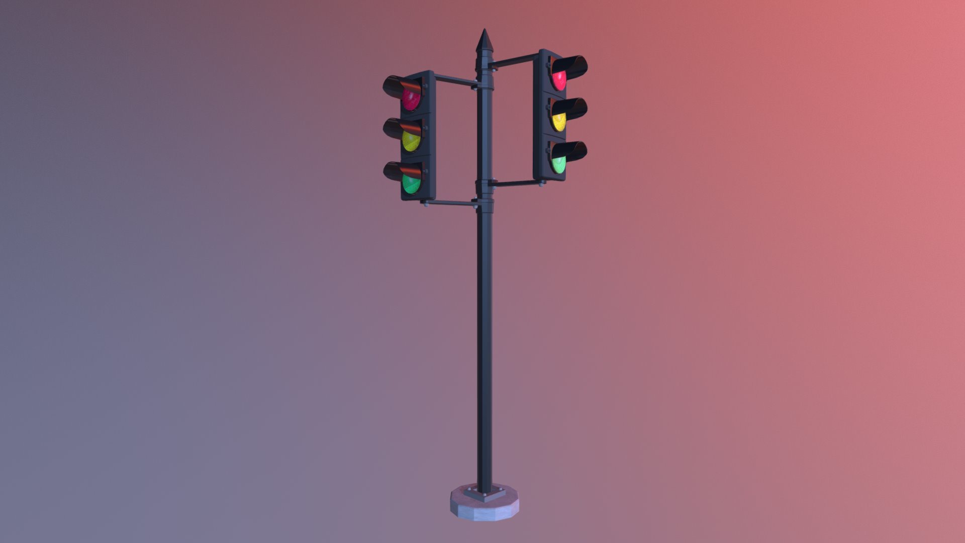 Traffic Lights - Download Free 3D model by elouisetrewartha ...