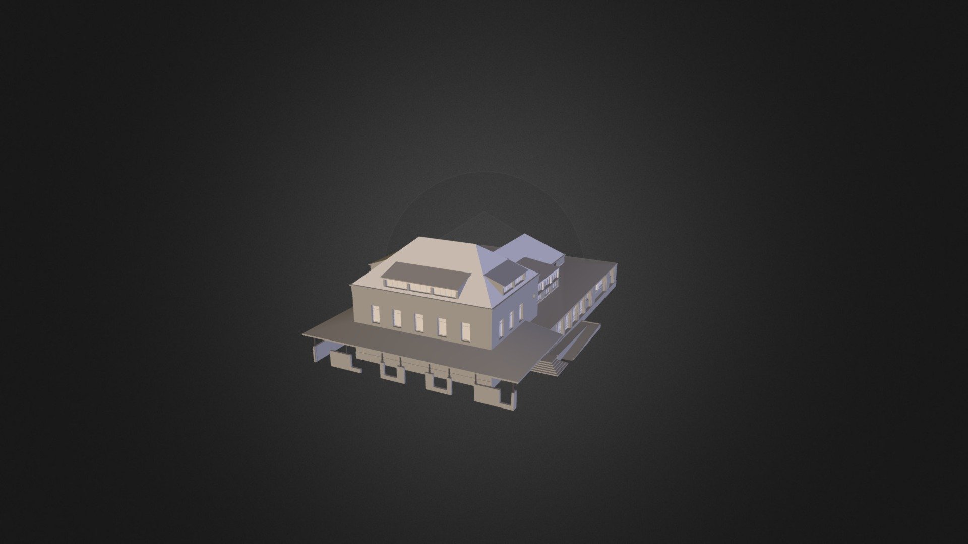 Cantine - 3D model by gdlttechno [ea59569] - Sketchfab