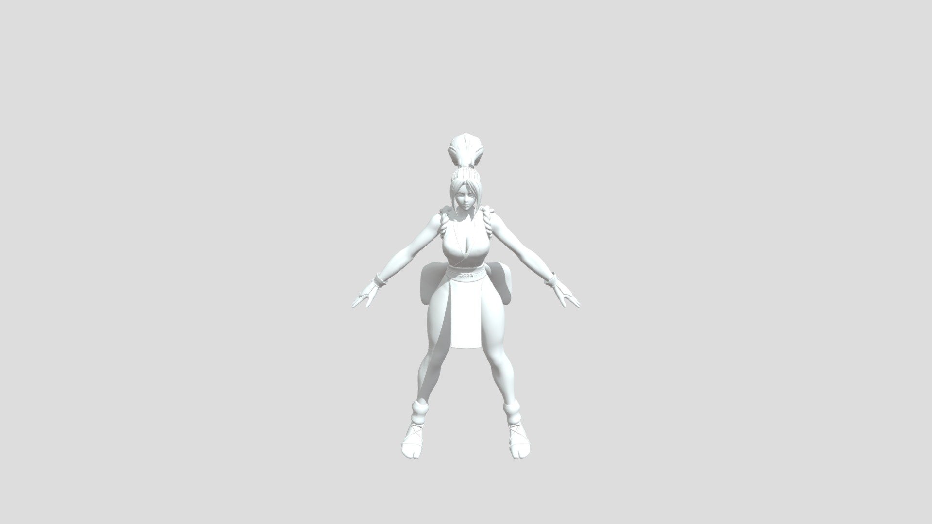 King Of Fighters XV - Mai Shiranui - Download Free 3D model by LuispupaA [ea59b1f] - Sketchfab