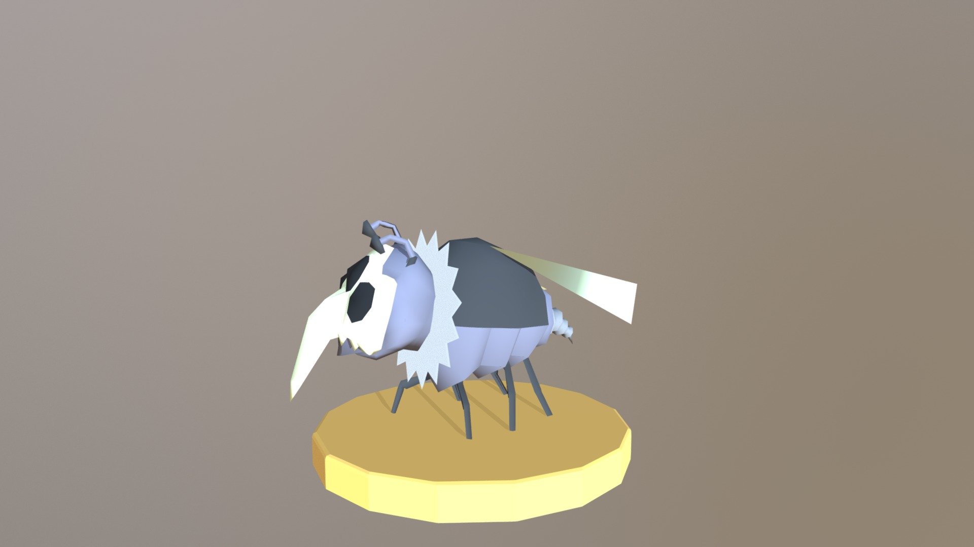 Low Poly Flyturtle - 3D model by Borja Barbeito (@borjabarbeito ...