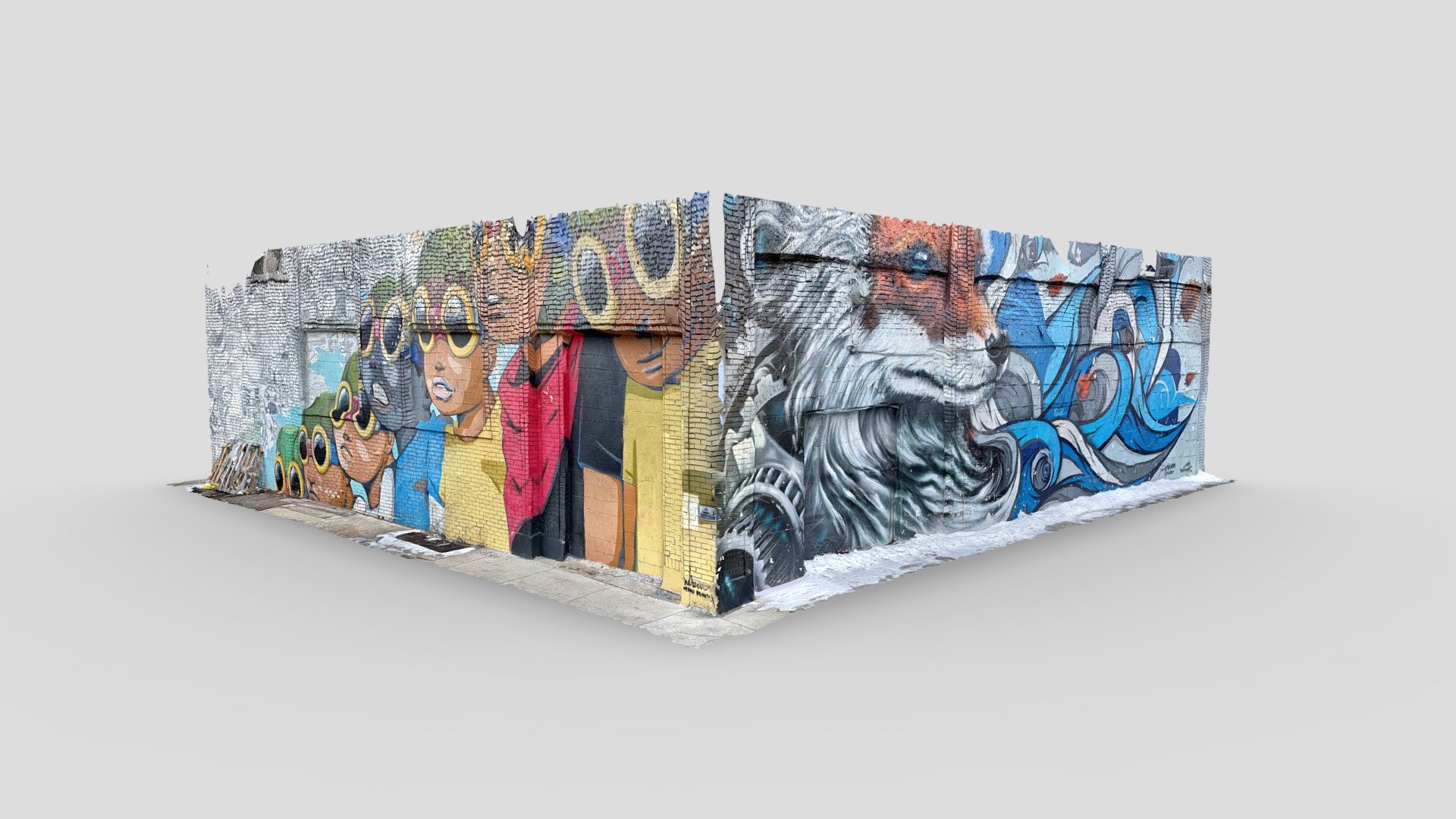 Day 30: Eastern Market Murals, Detroit - Download Free 3D model by ...