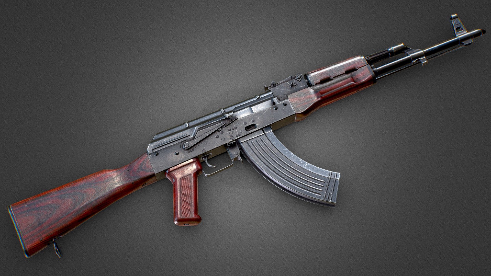 AKM - 3D model by Chpndl [ea5a363] - Sketchfab