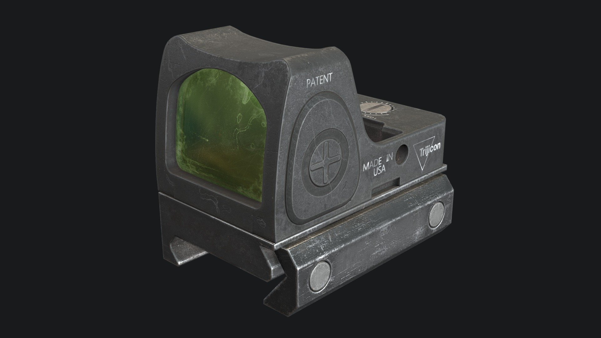 Trijicon RMR Type 2 - 3D model by Orshia 3D (@TalhaHelvaci) [ea5a98d ...